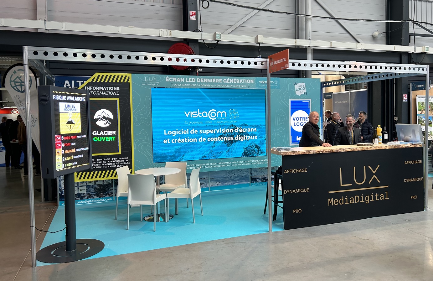 Remerciements "Salon Alpipro - Digital Montagne 2023" - Agence Vistacom